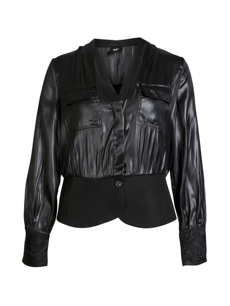 Becca Shirt - Black – dolce MODA